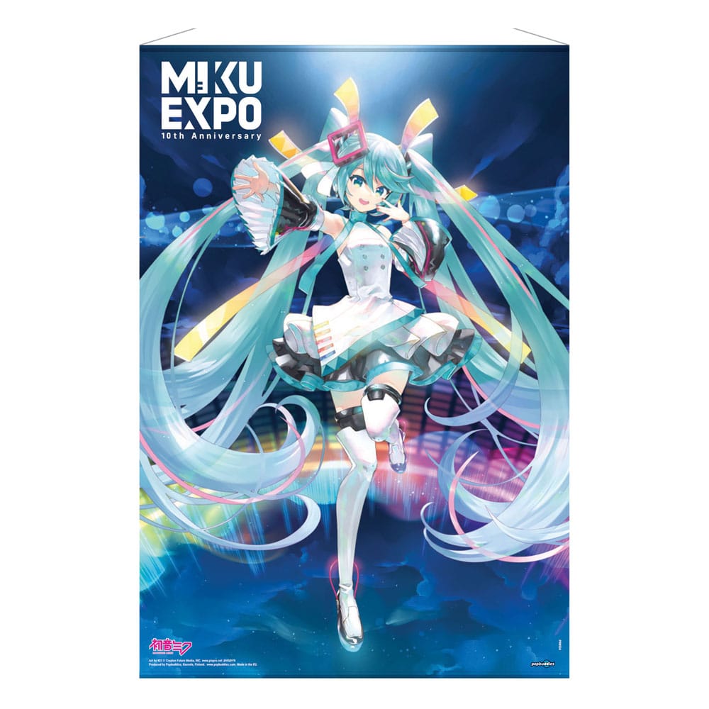 Hatsune Miku - Miku Expo 10-års Jubilæum Limited Edition - Wallscroll ...